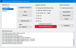 D2R Multi Launcher Tool Version 3.0.0.15 – DiabloClone.ORG